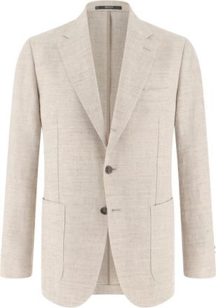 Boggi Milano Homme, Vestes, Beige, Taille: S Parma Jacket