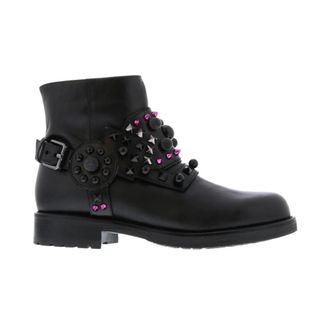 Albano Harness Bi-Color Stud - - Shoes - Damen - Schwarzk - 37 EU