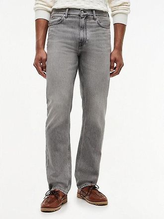 Tommy Hilfiger Jean droit standard Dover effet d&eacute;lav&eacute;