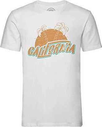 Fabulous T-Shirt Homme Col Rond California Etats Unis Plage Hollywood Malibu