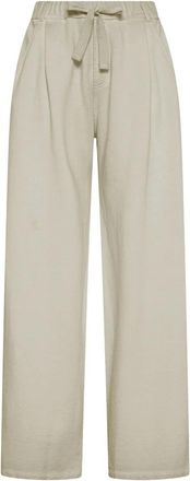 Deha Deha, Femme, Pantalons, Beige, Taille: 36 FR Wide Pantalons