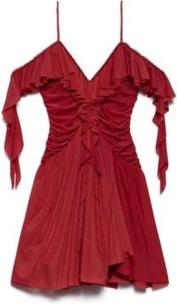 Aniye By Femme, Robes, Rouge, Taille: 36 FR Deep Ribbon