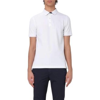 Fay Slim Fit Polo - - Tops - Herren - Wei&szlig; - 3XL