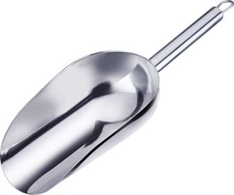 Westmark Back-/Abwiege-/Abfüllschaufel, Füllvolumen: 300 ml (ca. 400 g Mehl), Rostfreier Edelstahl, Halia, Silber, 91052270