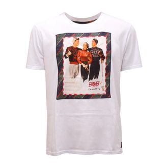 Bob Homme, Tops, Blanc, Taille: L LIT T-Shirt