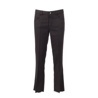 Fay Schmal geschnittene Hosen - - Jeans - Damen - Schwarzk - W29