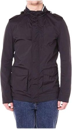 Herno Homme, Vestes, Bleu, Taille: XL Sahariana Jacket