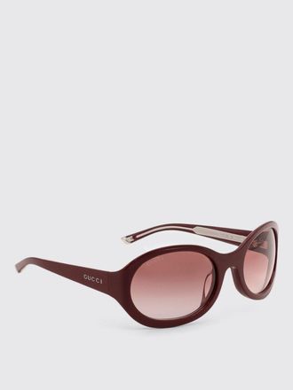 Gucci Lunettes De Soleil GUCCI Femme couleur Rouge