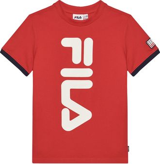 Original Marines T-Shirt DFPV4174YM Rot Regular Fit