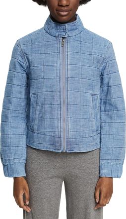 Esprit Damen 022EE1G302 Jacke, 902/BLUE MEDIUM WASH, XS
