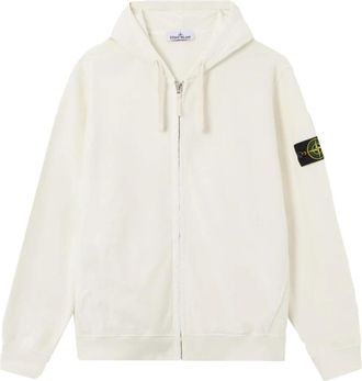 Stone Island Zip-throughs - - Sweatshirts & Hoodies - Herren - Wei&szlig; - L