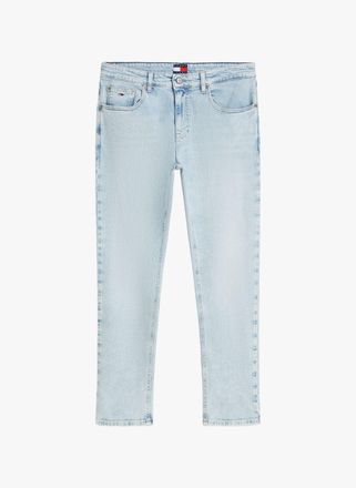Tommy Hilfiger Jean slim en coton d&eacute;lav&eacute;