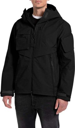 Replay Herren M8382 Anorak, 098 Black, S