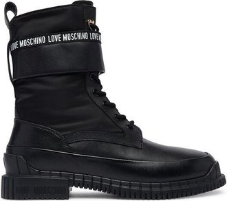 Love Moschino Schn&uuml;rschuhe JA24053G1PIN100A Schwarz