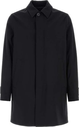 Herno Manteau Au Genou - Bleu