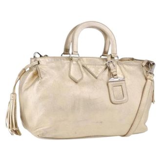 Prada Pre-owned Vintage Handtasche - - Pre-owned - Damen - Beige - ONE SIZE