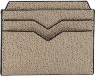 Valextra Portemonnaie - Millepunte Calfskin Leather Card Holder - Gr. unisize - in Rosa - f&uuml;r Damen