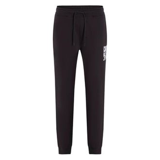 Calvin Klein Schwarze nachhaltige Baumwoll-Sweatpants - - Trousers - Herren - Schwarzk - S