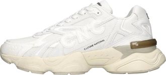 Costume National Homme, Chaussures, Blanc, Taille: 44 EU Baskets Blanches