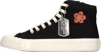 Kenzo Femme, Chaussures, Noir, Taille: 39 EU Baskets en tissu