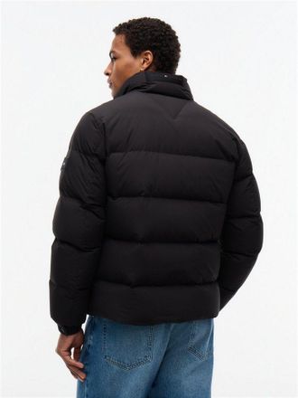 Tommy Hilfiger Daunenjacke DOWN STAND PUFFER Winterjacke, weiche Daunenf&uuml;llung