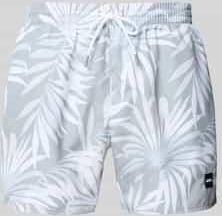 HUGO BOSS Badehose mit Allover-Muster Modell PIRANHA