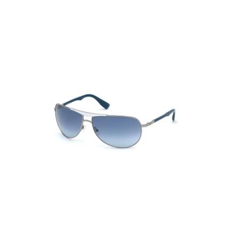 Web Eyewear Homme, Accessoires, Gris, Taille: ONE Size Lunettes de soleil &eacute;l&eacute;gantes &agrave; monture m&eacute;tallique