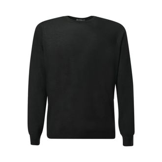 Drumohr Rundhals-Pullover - - Knitwear - Herren - Schwarzk - M