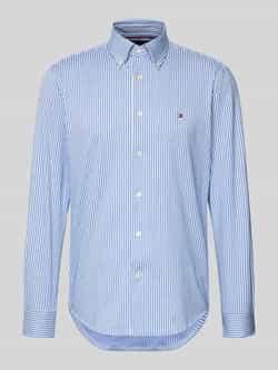 Tommy Hilfiger Regular Fit Freizeithemd aus Baumwoll-Mix