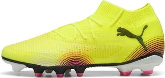 Puma Chaussures de football FUTURE 8 PRO FG/AG Unisexe, Chaussures, Jaune, 40.5