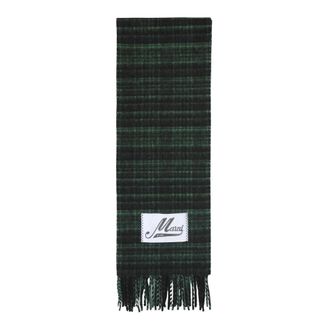 Marni Karierter Schal - - Accessories - Herren - Schwarzk - ONE SIZE