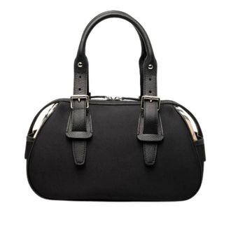 Burberry Sac &agrave; main en nylon Pre-owned - Femme - Pre-owned - Noir - Taille: ONE Size