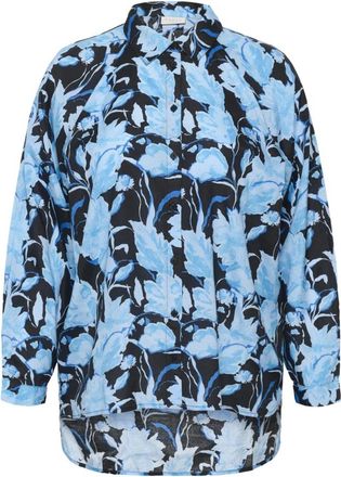Kaffe Curve Femme, Blouses et Chemises, Bleu, Taille: 50 FR Chemises