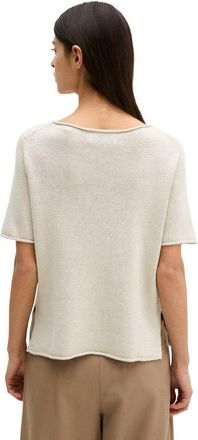 Marc O'Polo Kurzarmpullover regualr fit, mit Rollkanten