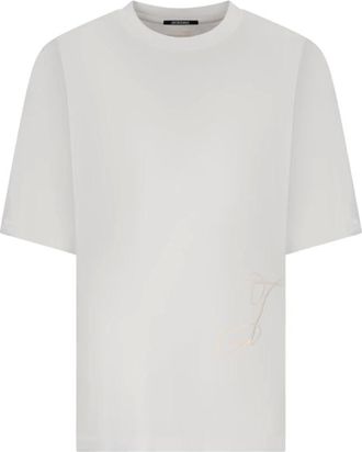 Jacquemus Homme, Tops, Blanc, Taille: S Le T-shirt J