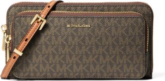 Michael Kors LG CONTINENTAL XBODY BRN/ACORN