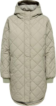 Only Onljuliet Quilted Hood Zip Coat Otw Noos