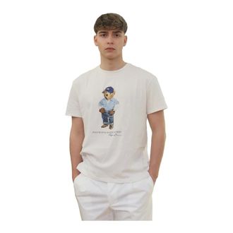 Ralph Lauren Herren, Oberteile, Wei&szlig;, LGr&ouml;&szlig;e