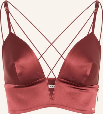 Livy Livy Bustier Cigale Aus Satin rot