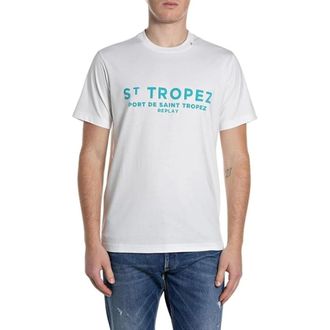 Replay Homme, Tops, Blanc, Taille: S T-Chemises