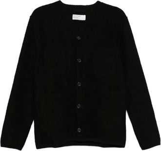 Universal Works Herren, Strickwaren, Schwarzk, SGröße