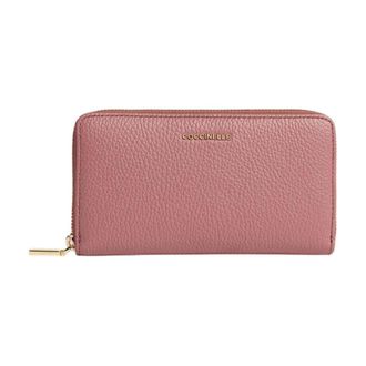 Coccinelle Metallic Soft Large Wallet - - Accessories - Damen - Rosa - ONE SIZE