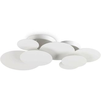 Ideal Lux Ideal Lux - cloud Circles Dekorative Unterputz-Deckenleuchte Wei&szlig; 74cm 3000K