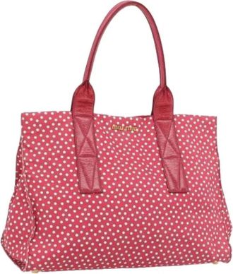 Miu Miu Damen, Pre-Owned, Rot, ONE SIZEGr&ouml;&szlig;e
