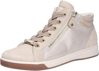 Ara Femme Rom Basket, Shell Silver, 37 EU