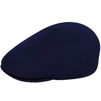 Kangol Tropic 507 Ventair Ivy Cap Casquette Plate, Bleu Marine, L Mixte