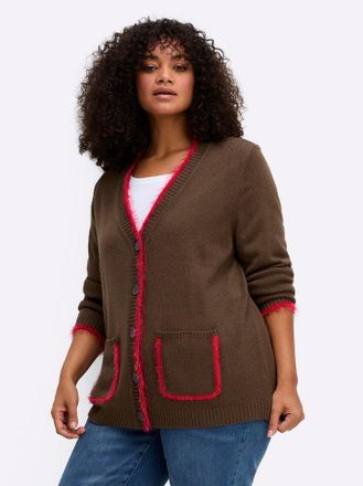 Sheego Strickjacke Strickjacke
