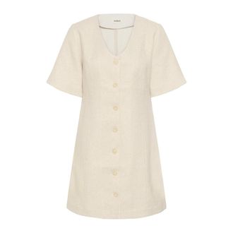 Soaked In Luxury Damen, Kleider, Beige, XSGr&ouml;&szlig;e