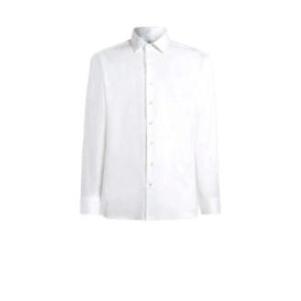 Etro Cotton Jacquard Shirt - - Shirts - Herren - Wei&szlig; - 2XL