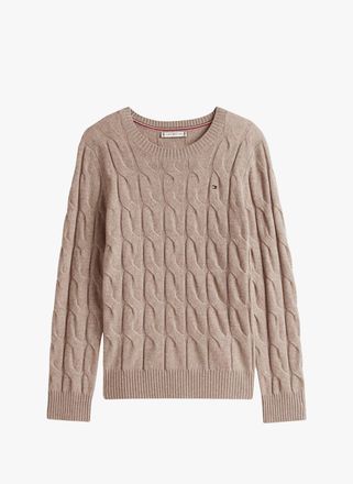Tommy Hilfiger Pull torsad&eacute; en laine